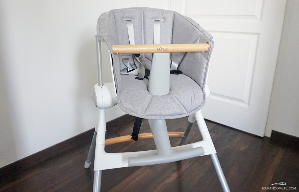 Test de la chaise haute Up & Down de Béaba + code promo